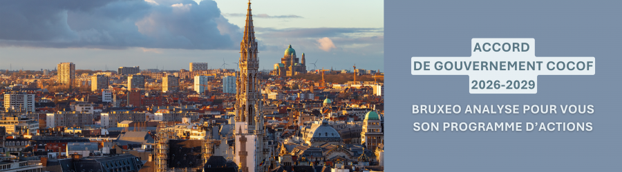 Brève d'actu - Accord gouvernement COCOF 2026-2029 | BRUXEO
